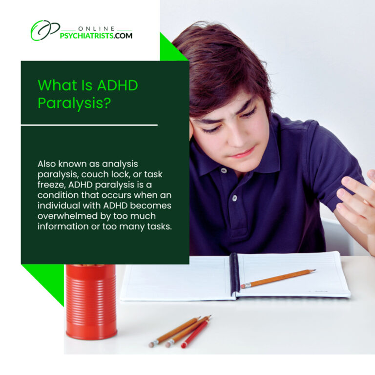 What Is ADHD Paralysis – Do I Have It? | Online Psychiatrists